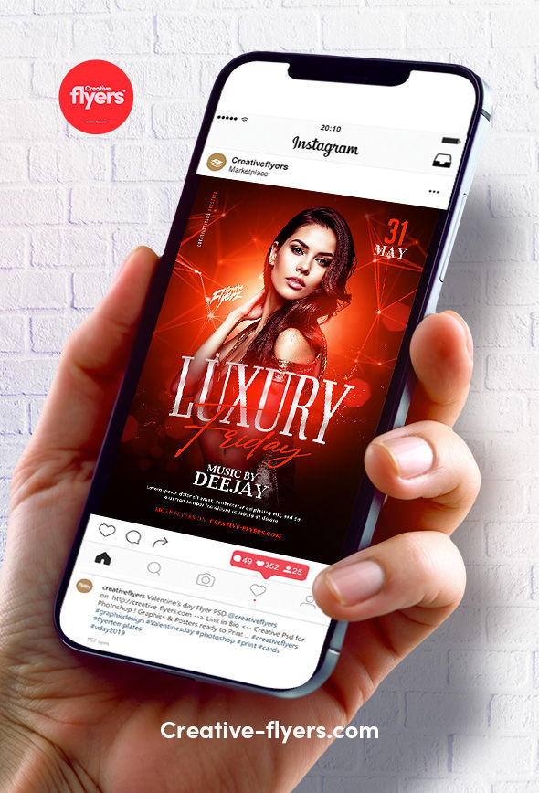 An Elegant and Luxury Flyer Style for your Events - Creative Flyers