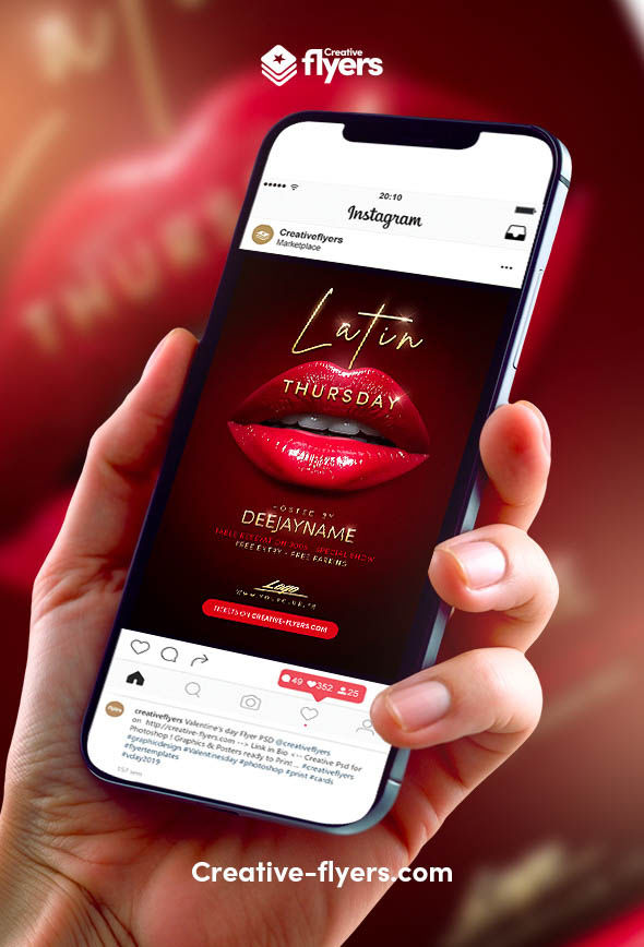 Creating Seductive Minimal Flyer for Latin Night - Creative Flyers