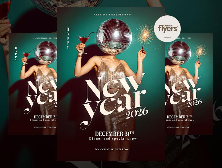 5 Essential New Year’s Eve Flyer Templates for 2026 - Creative Flyers